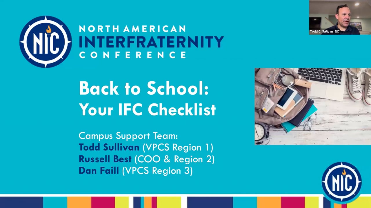 Back to School 2025 - NIC | North American Interfraternity Conference